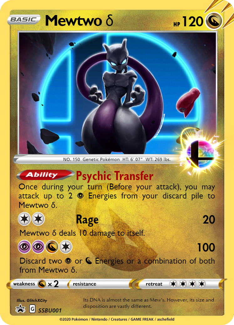 Ssbu Mewtwo By Dragonendera On Deviantart