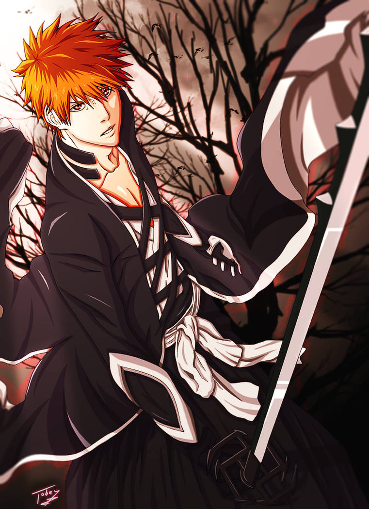 Kurosaki Ichigo by TobeyD on DeviantArt Kurosaki Ichigo by TobeyD on DeviantArt
