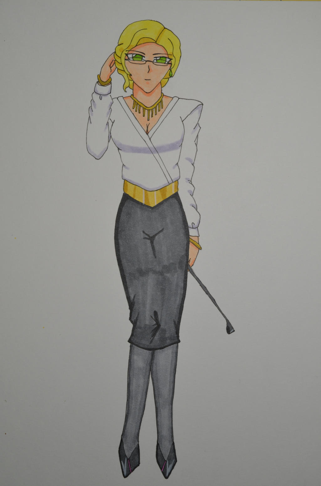 80s Glynda Goodwitch Rwby By Animemort On Deviantart