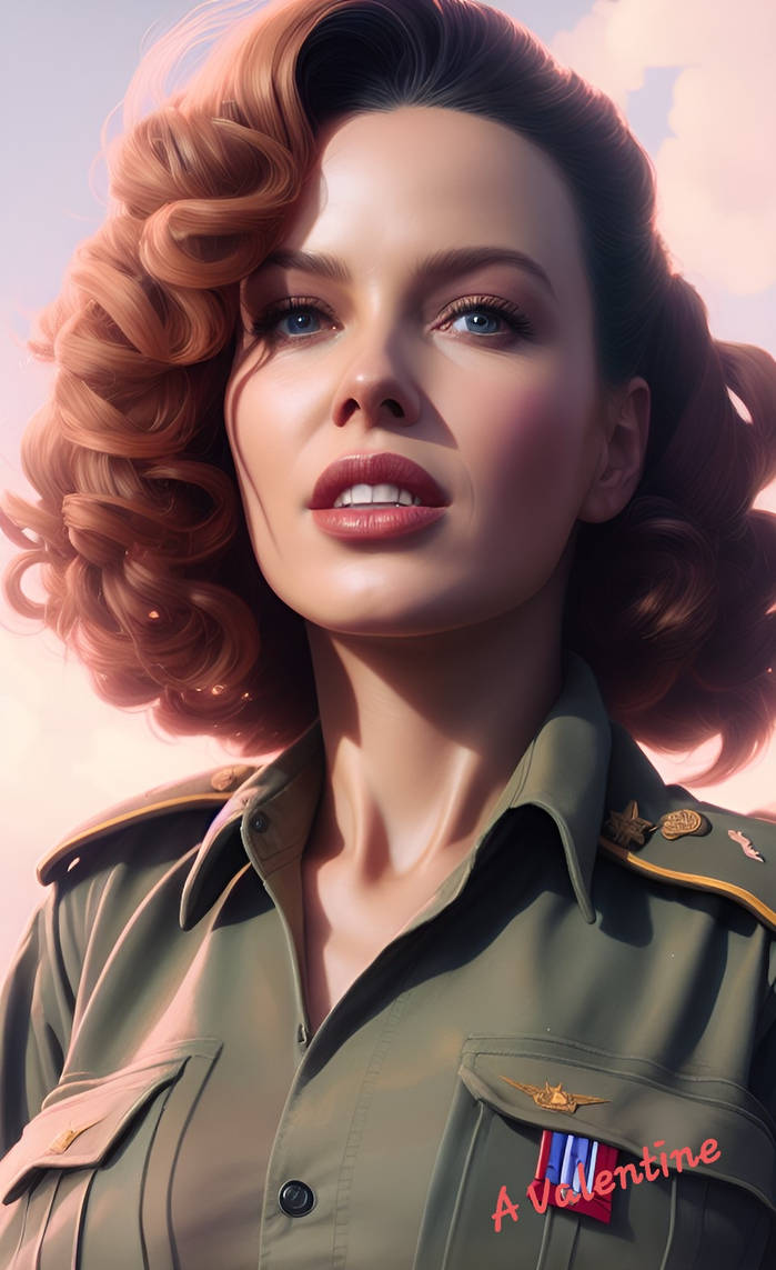 The Army Girl Series Kylie Minogue By Ladyvalsart1983 On Deviantart