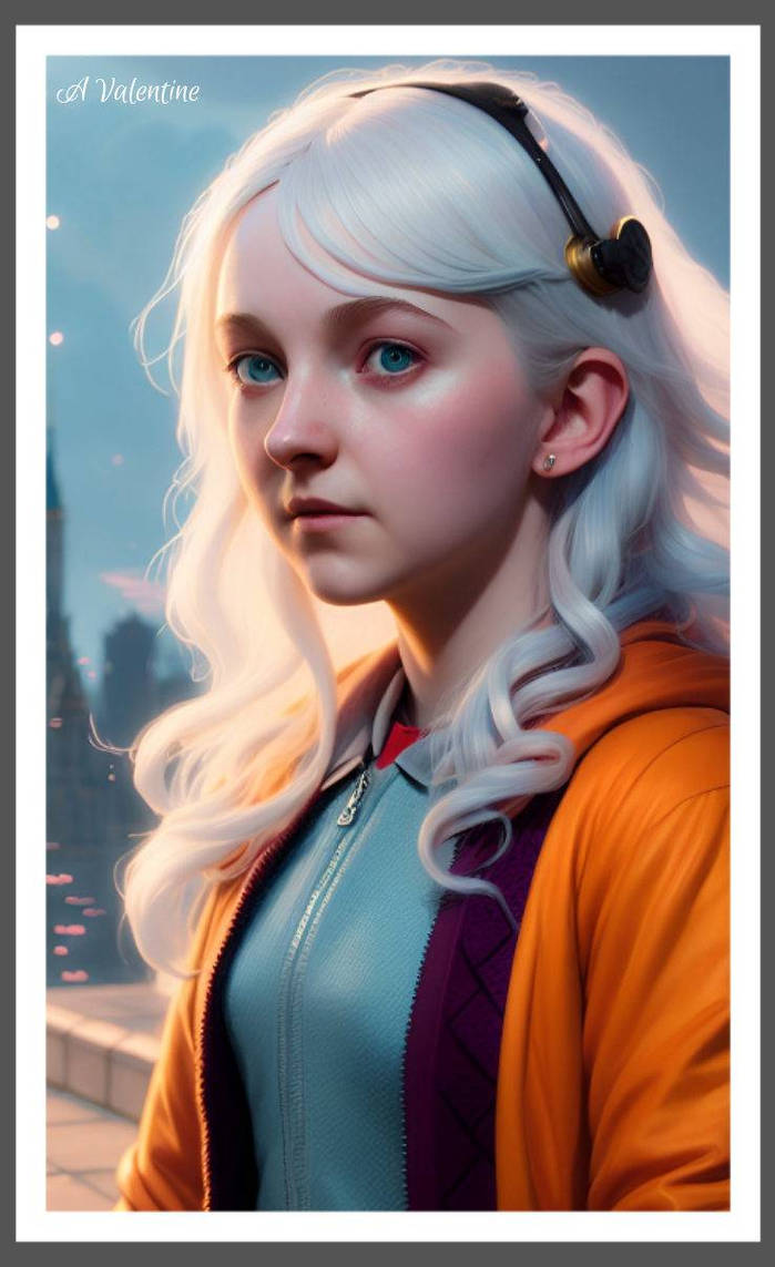 Harry Potter Reimagined Luna Lovegood By Ladyvalsart1983 On Deviantart