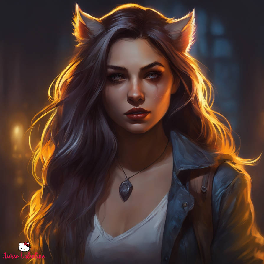 Lycan Girl By Ladyvalsart1983 On Deviantart