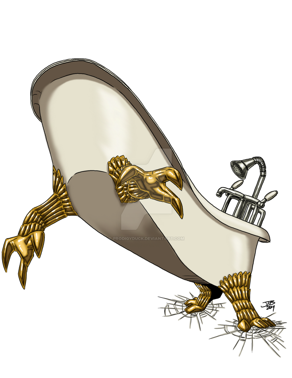 Clawfoot Tub By Prodigyduck On Deviantart