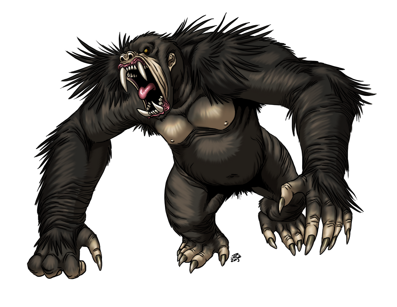 Dire Ape By Prodigyduck On Deviantart