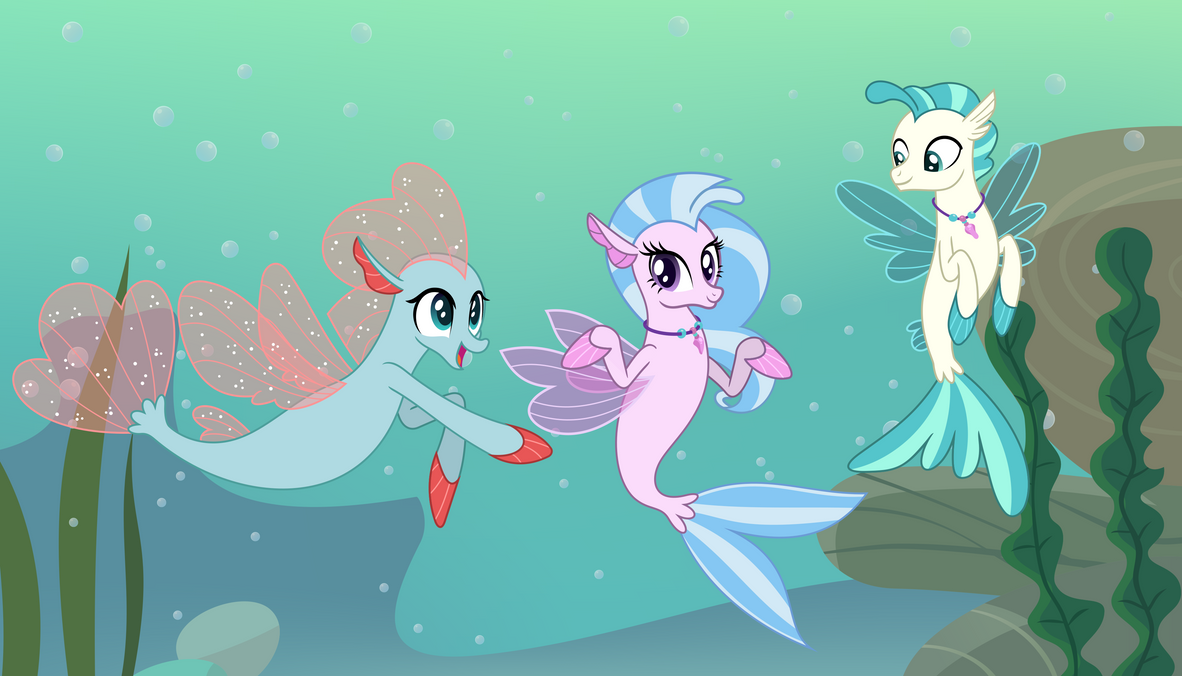 Sea Ponies Three By Phucknuckl On Deviantart