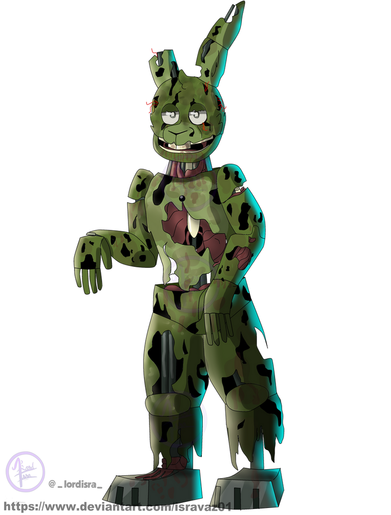 Springtrap Fnaf 3 Fazbears Fright By Isravaz01 On Deviantart