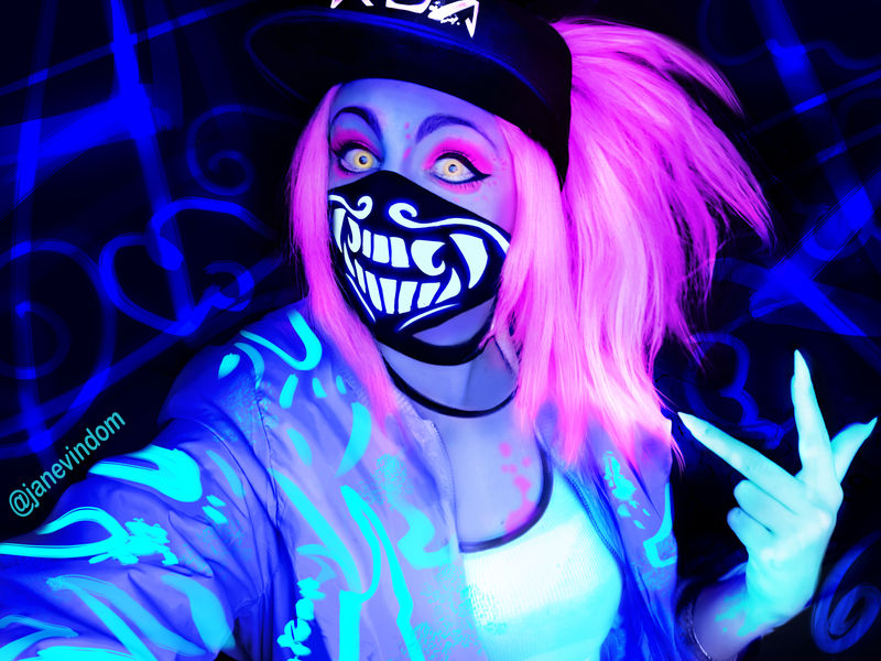 Kda Akali Cosplay By Janevindom On Deviantart