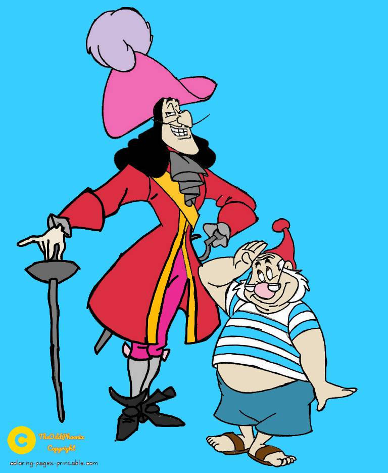 Captain Hook And Smee By Theoddphoenix On Deviantart