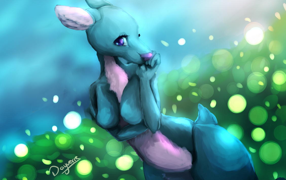 Furry Deer By Dailiumineko On Deviantart