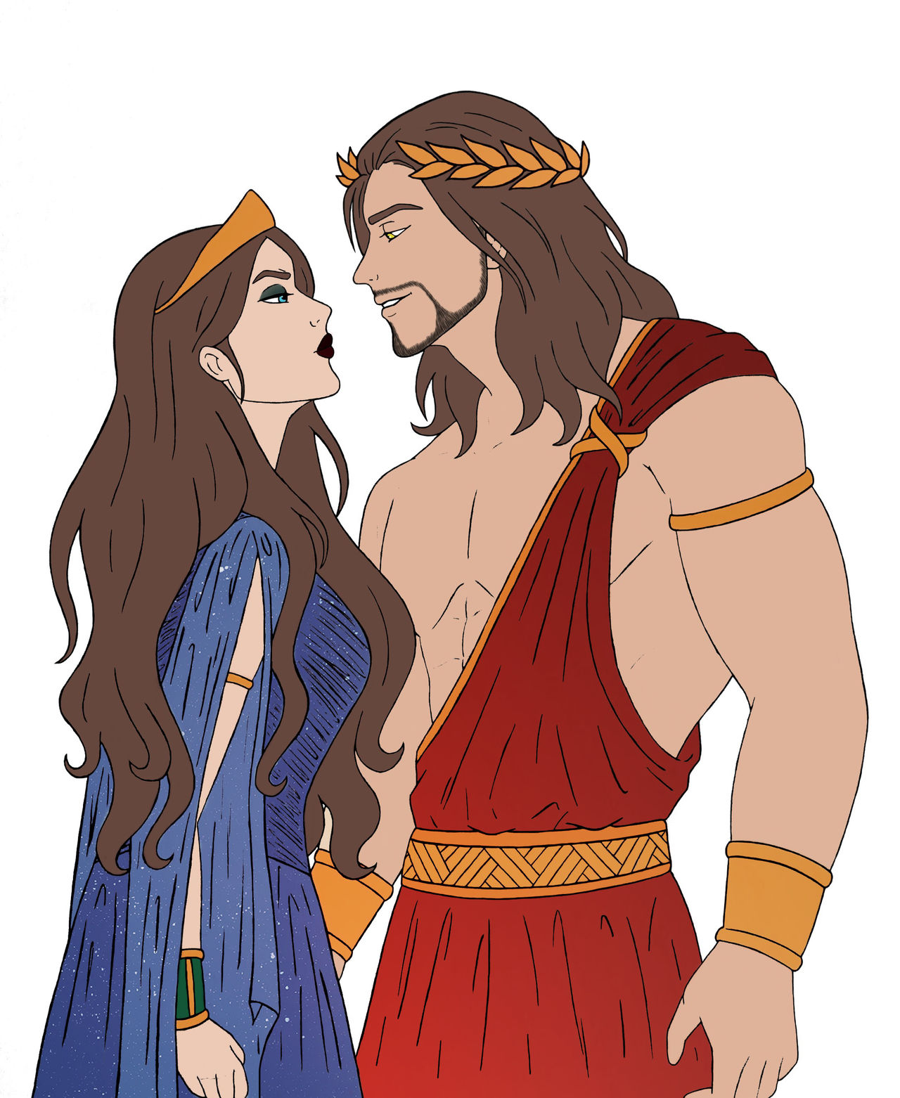 Hera And Zeus By Aurisource On Deviantart
