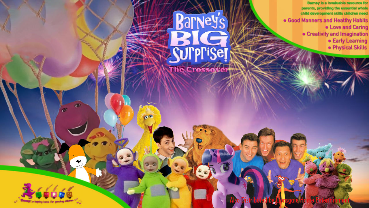 Barneys Big Surprise The Crossover Thumb Art By Jamesmuchtastic On Deviantart