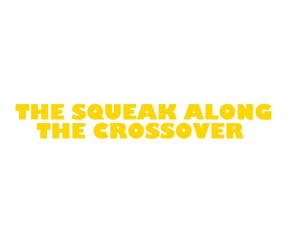 The Squeak Along The Crossover Logo By Jamesmuchtastic On Deviantart