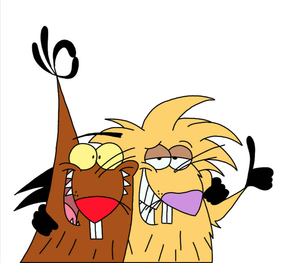 Norbert Beaver And Daggett Beaver By Treeflowersweet On Deviantart