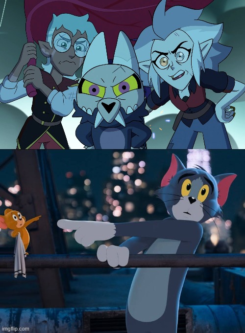 Raine King And Eda Angry At Tom And Jerry By Duongdo12345 On Deviantart