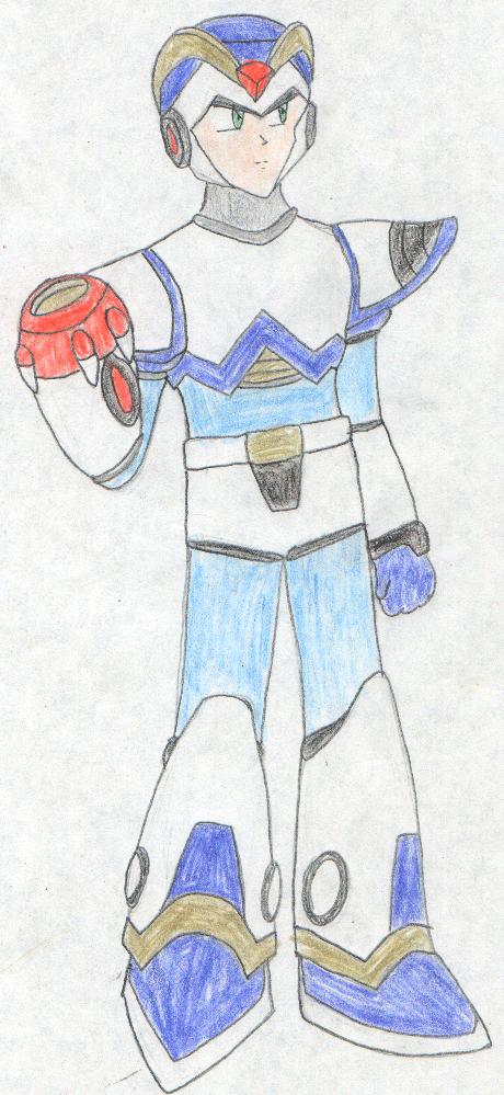 Megaman X - First Armor by FoxBluereaver on DeviantArt