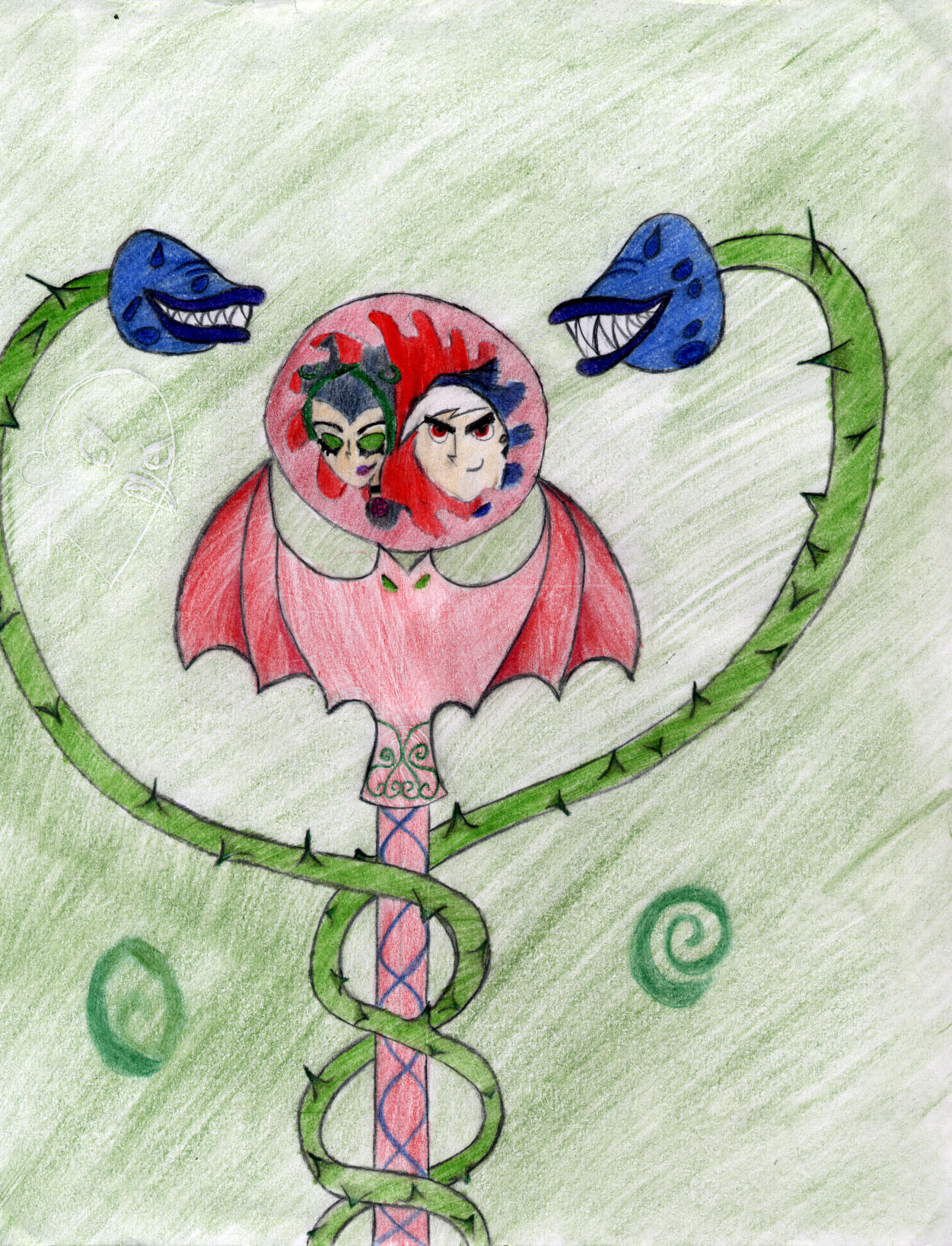 Evil Plant Sam And Evil Danny By Vampirefrootloopsrul On Deviantart