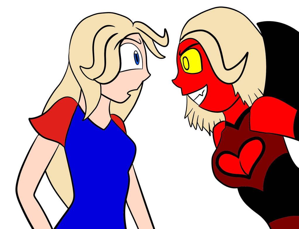 Confrontation By Xxluciuslokixx On Deviantart