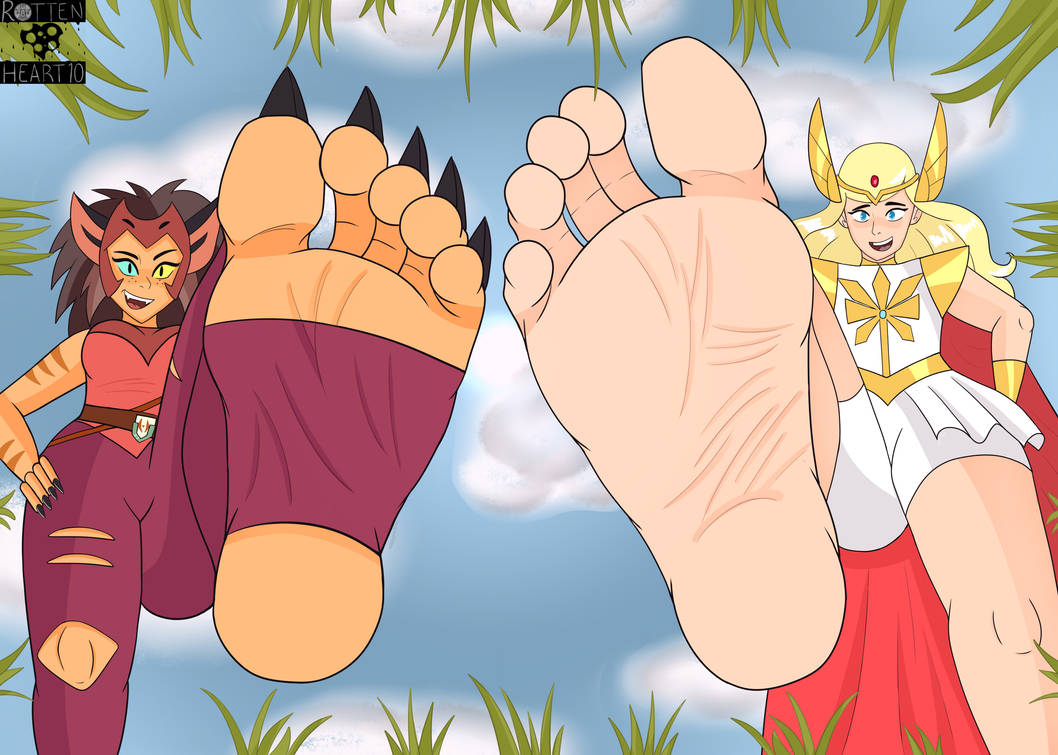 Catra And Adora Feet She Ra By Rottenheart10 On Deviantart