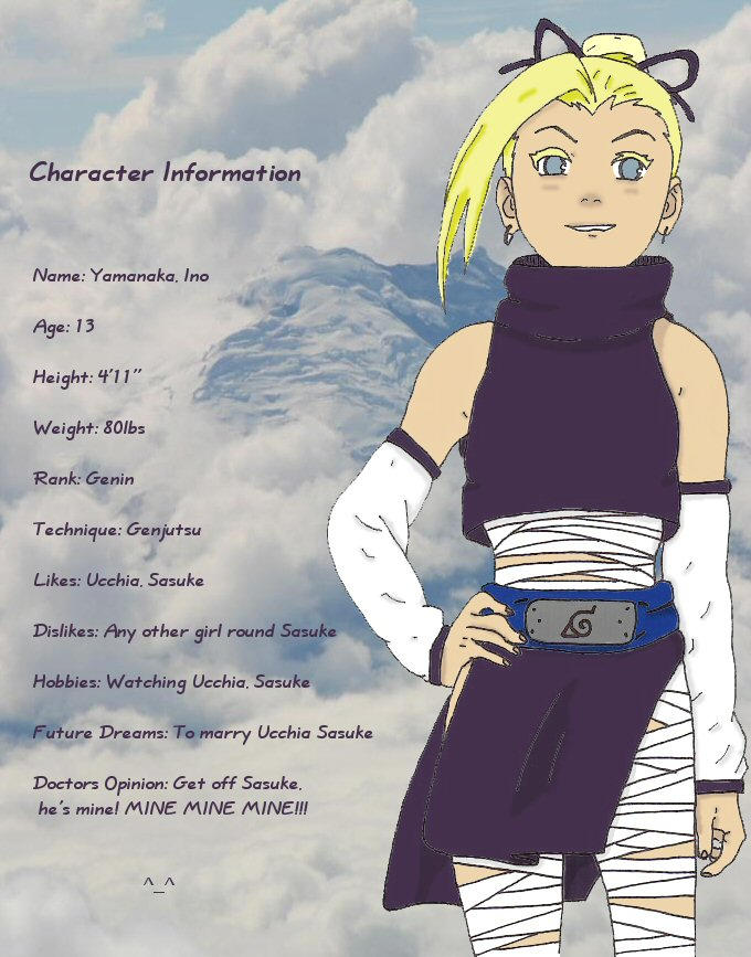 Ino Yamanka By Babs Bunny On Deviantart