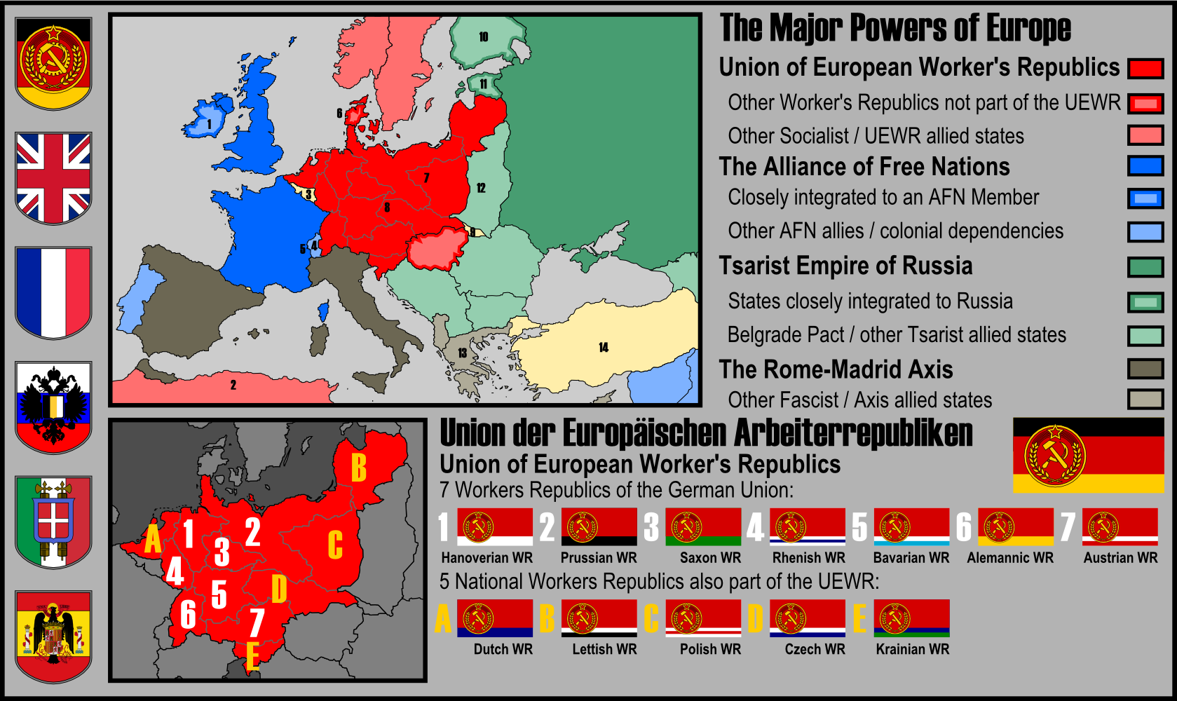 Union of European Worker's Republics by Martin23230 on DeviantArt Union of European Worker's Republics by Martin23230 on DeviantArt
