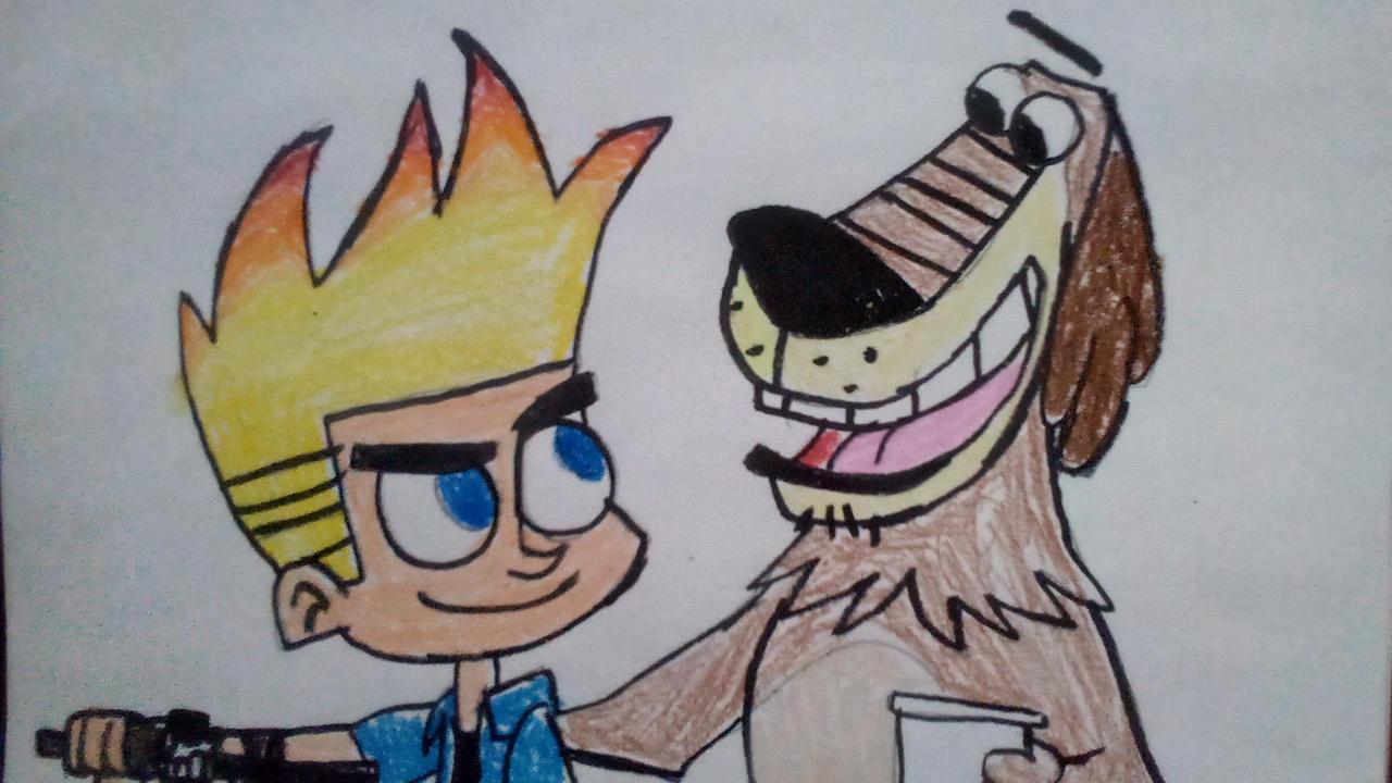 Johnny Test And Dukey By Toonartist102 On Deviantart
