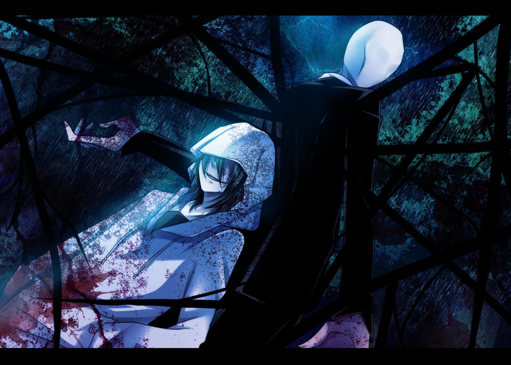 Slender Man And Jeff The Killer By Gatanii69 On Deviantart
