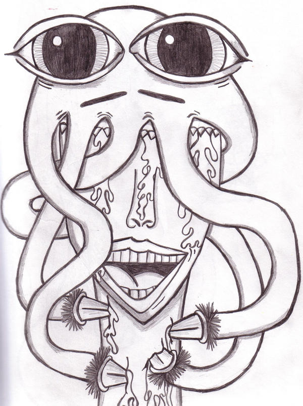 brain sucker by mostlyinvisible on DeviantArt