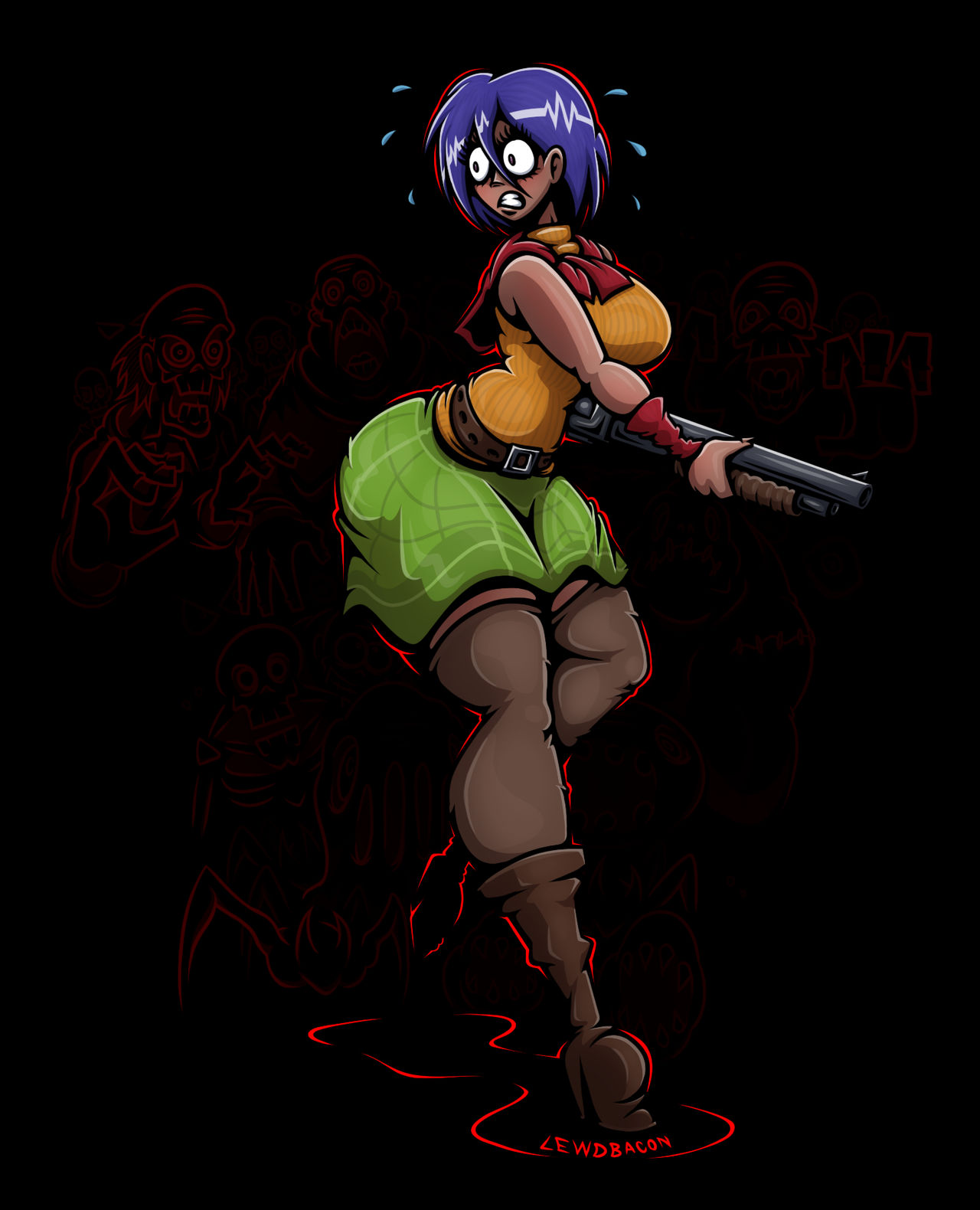 Dead Estate Ballistics By Lewdbacon On Deviantart