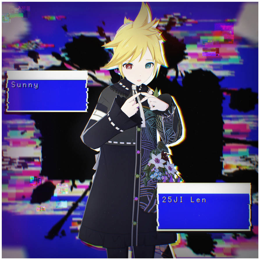 Nightcord At 25 00 Len Dl Project Sekai Mmd By Sunbunsunny On Deviantart