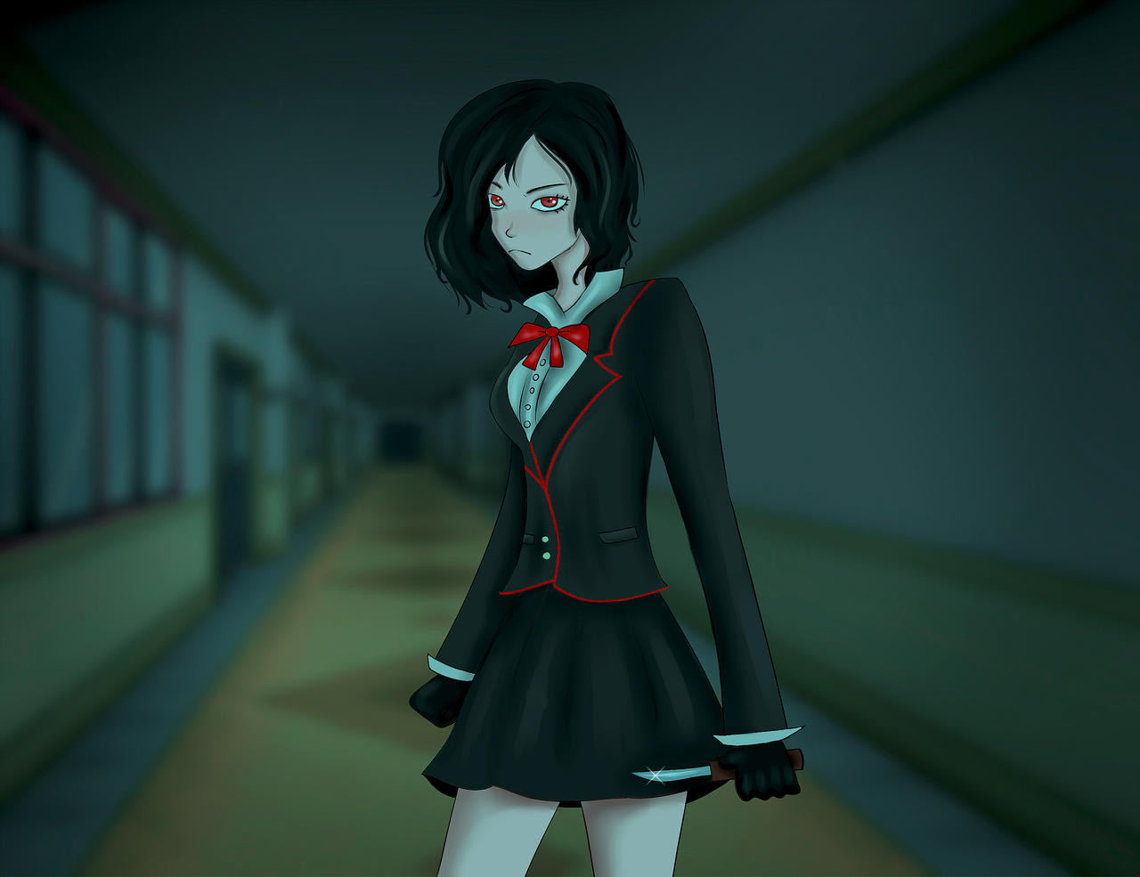 Yandere Simulator Nemesis by tirandovia on DeviantArt Yandere Simulator Nemesis by tirandovia on DeviantArt