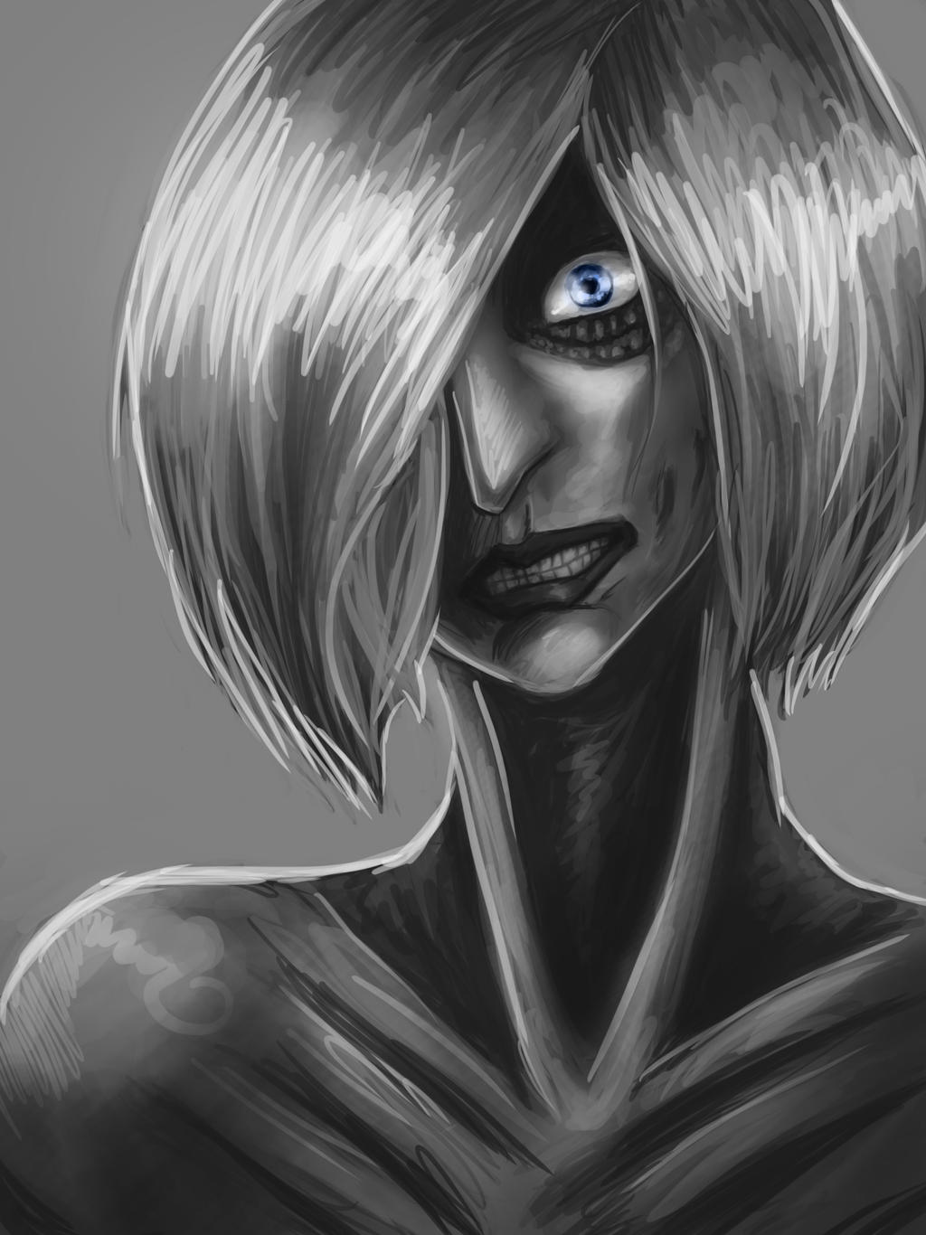 Female Titan Grey By Thespecialsnowflake On Deviantart