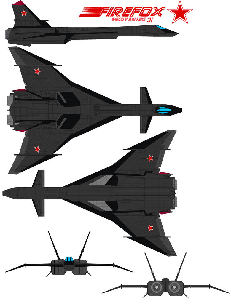 Firefox Mig 31 Aircraft 2 By Bagera3005 On Deviantart