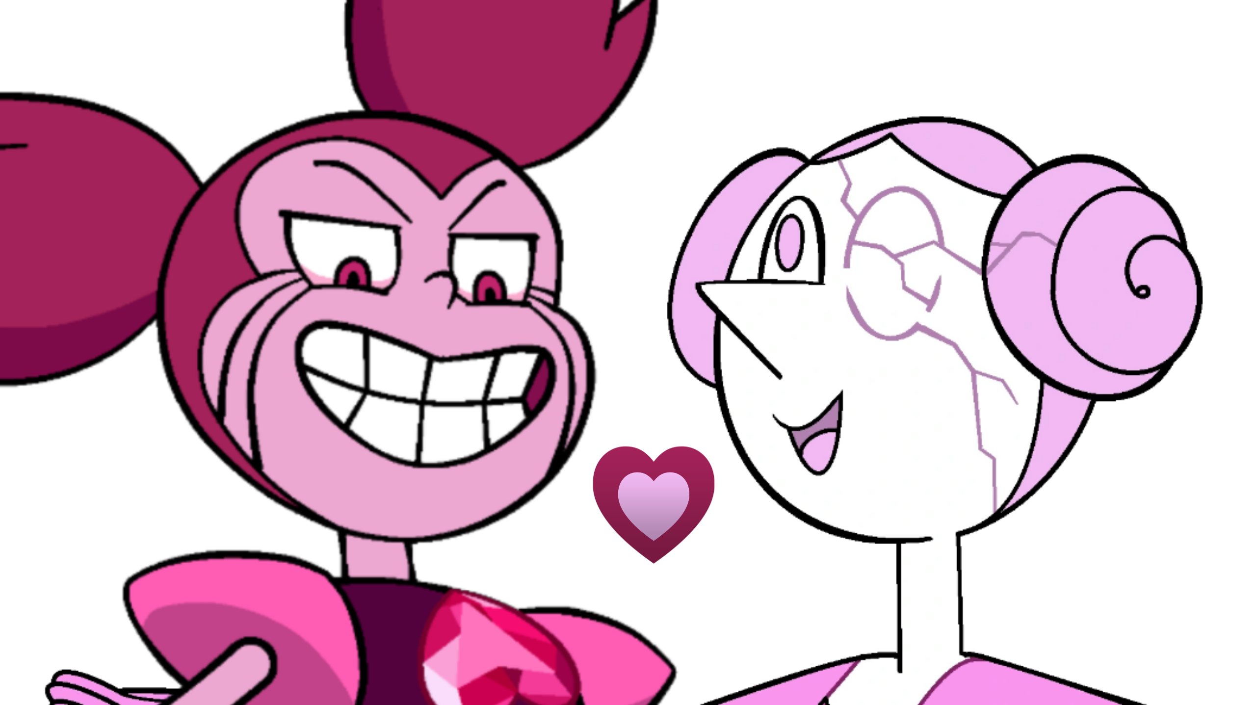 Spinel X Pink Pearl By Agentprime On Deviantart