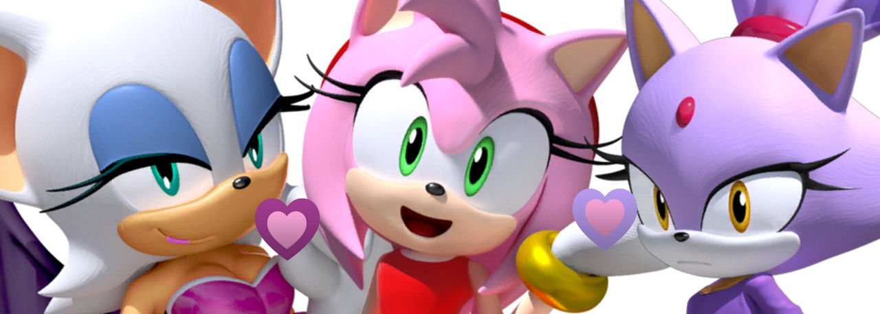 Rouge X Amy X Blaze By Agentprime On Deviantart