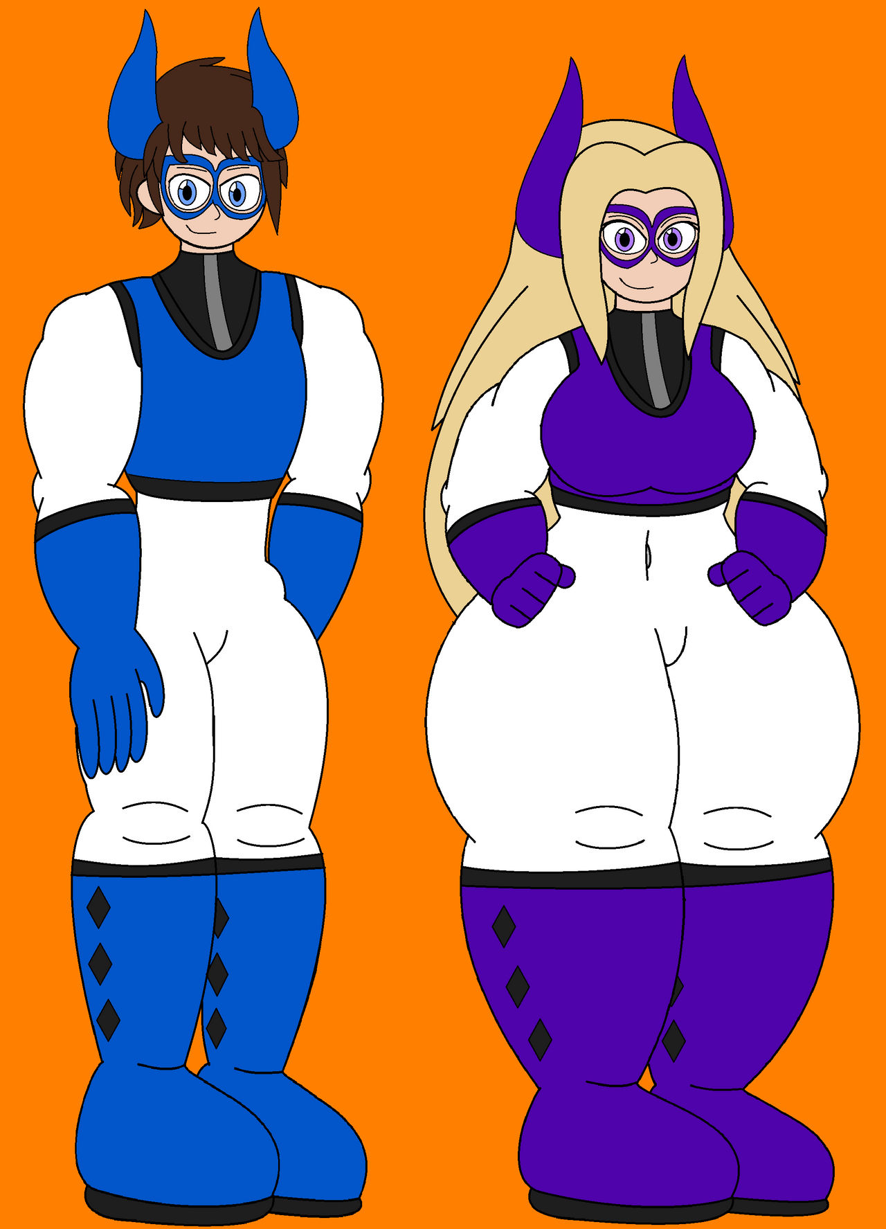 Mount Man And Mount Lady Bigtimes Style By Agentprime On Deviantart