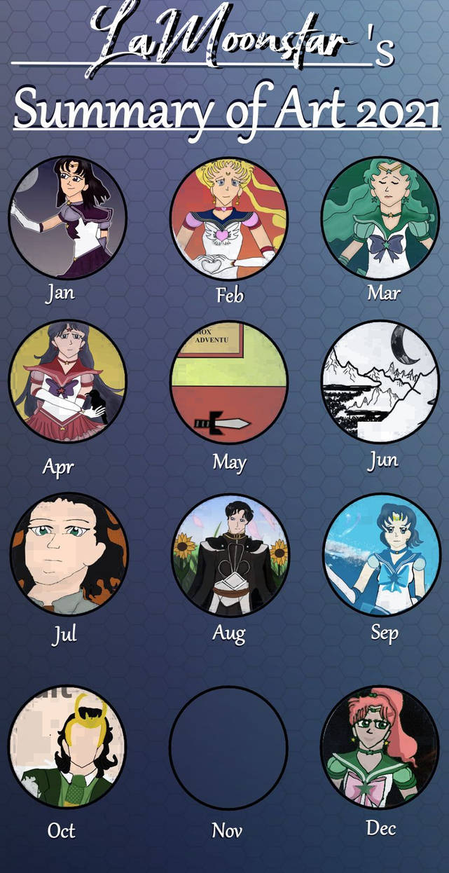 2021 Art Summary by LaMoonstar on DeviantArt 2021 Art Summary by LaMoonstar on DeviantArt