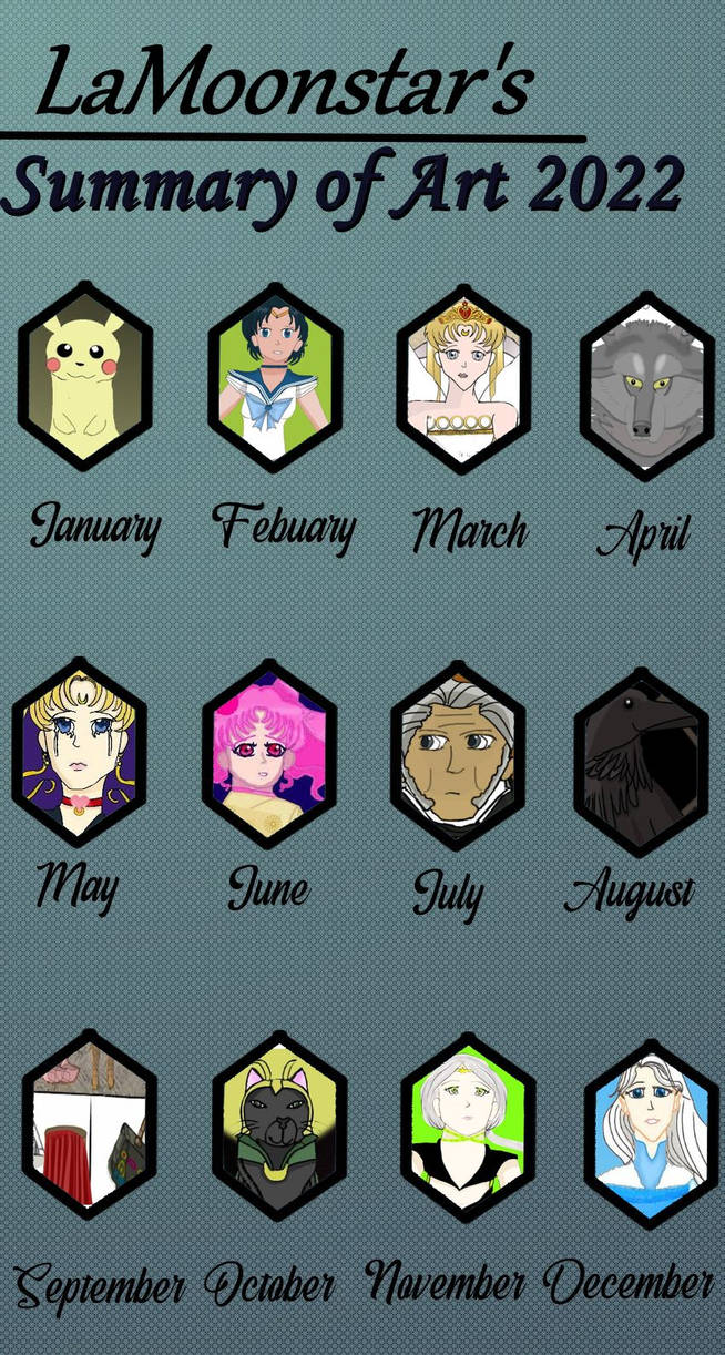 Summary of Art: 2022 by LaMoonstar on DeviantArt Summary of Art: 2022 by LaMoonstar on DeviantArt