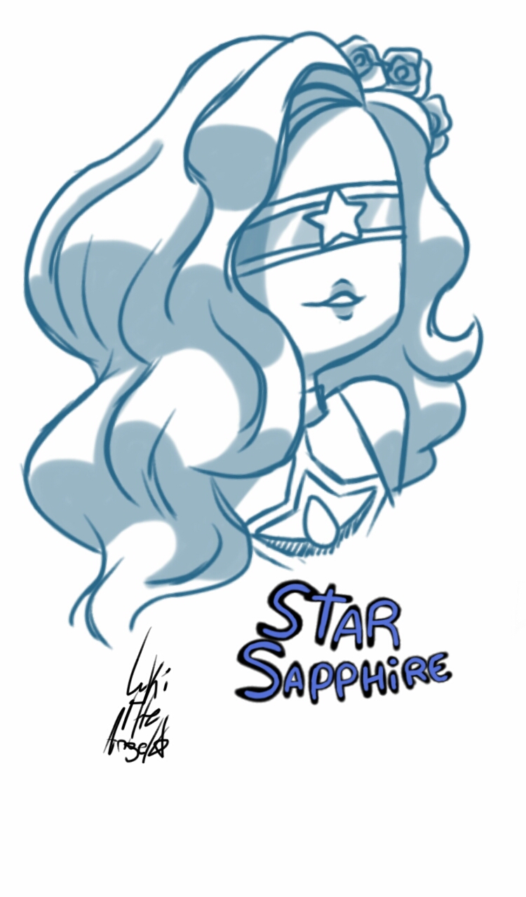 Star Sapphire Fan Art By Lukitheangelxd On Deviantart