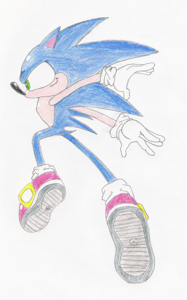 sonic by Akira-aka-BlackRose on DeviantArt