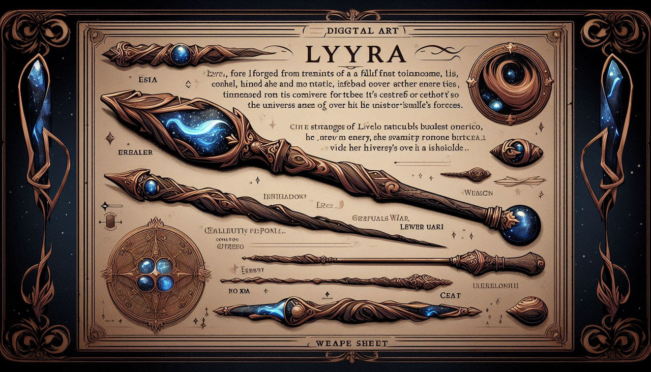 Lyra Alpha weapon by MoonlitdiamondAI on DeviantArt Lyra Alpha weapon by MoonlitdiamondAI on DeviantArt