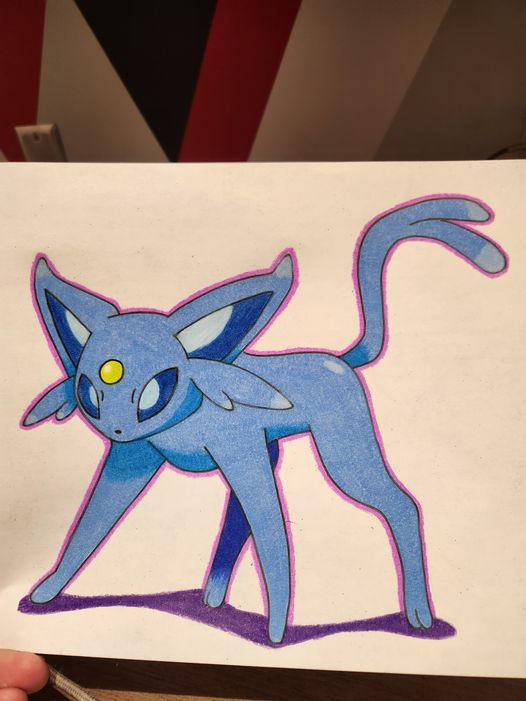 Alternate Shiny Espeon By Davidsoncartoons On Deviantart