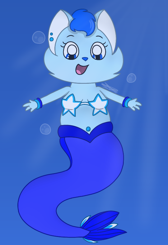 Mermaid Luna By Lunakittyfox On Deviantart