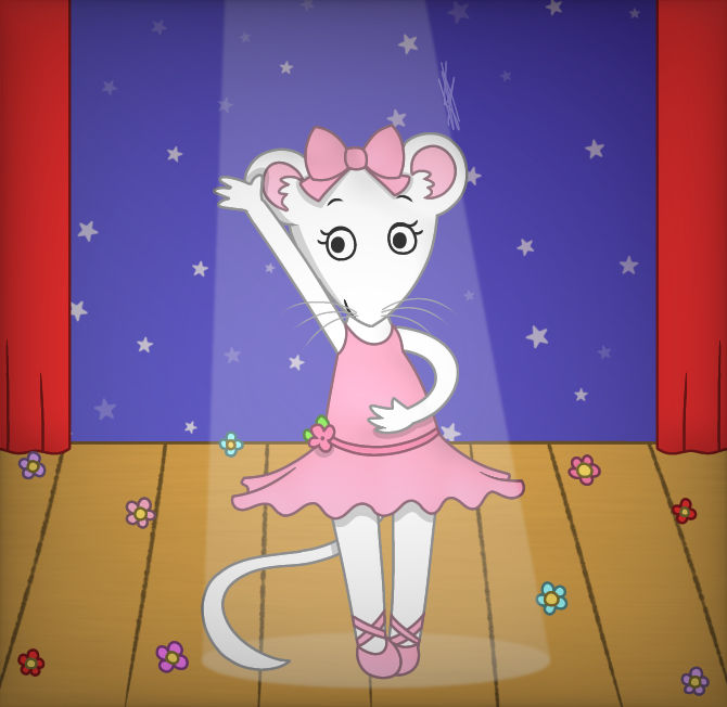 Angelina Ballerina By Lunakittyfox On Deviantart