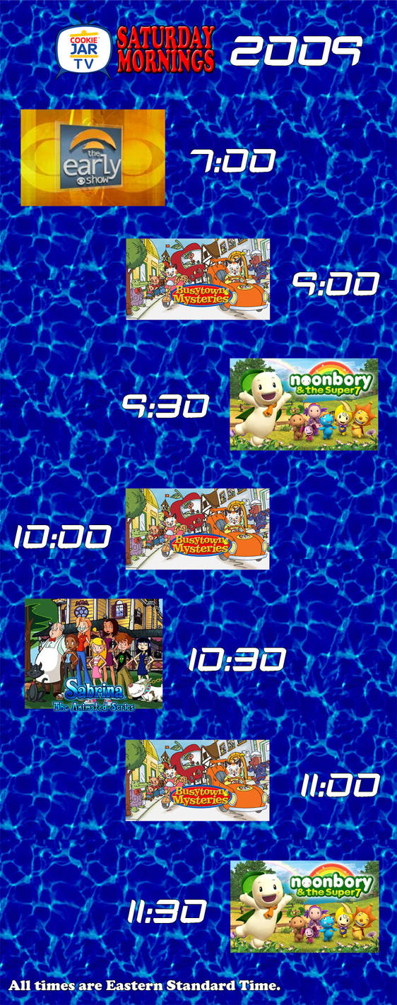 SATURDAY MORNINGS FOREVER: CBS SEPTEMBER 2009 by WOLVERINE25TH on ... SATURDAY MORNINGS FOREVER: CBS SEPTEMBER 2009 by WOLVERINE25TH on ...