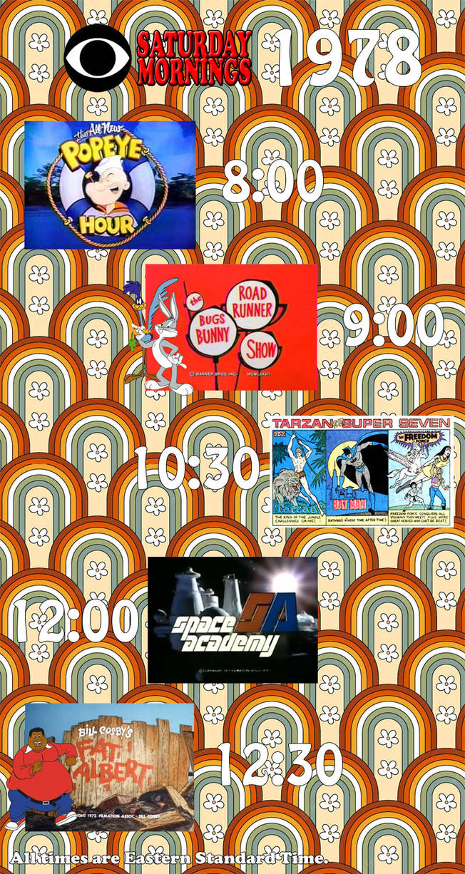 SATURDAY MORNINGS FOREVER: CBS SEPTEMBER 1978 by WOLVERINE25TH on ... SATURDAY MORNINGS FOREVER: CBS SEPTEMBER 1978 by WOLVERINE25TH on ...