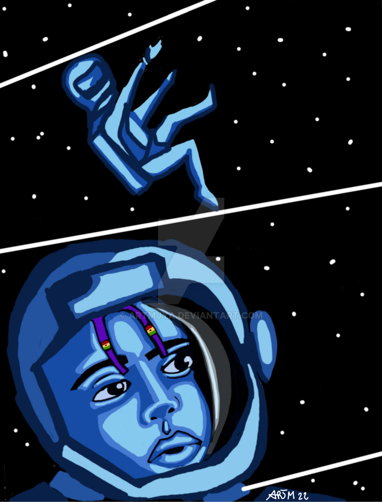 Sos Lost Cosmonaut By Artmjya On Deviantart