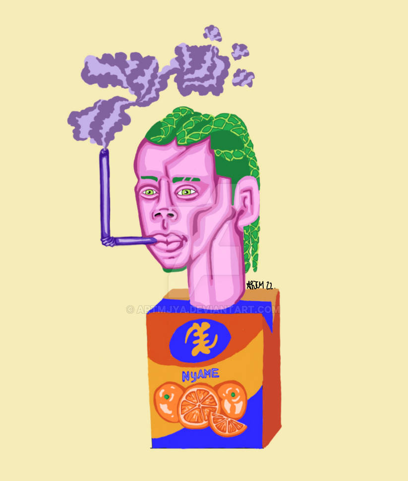 The Juice Head Man By Artmjya On Deviantart