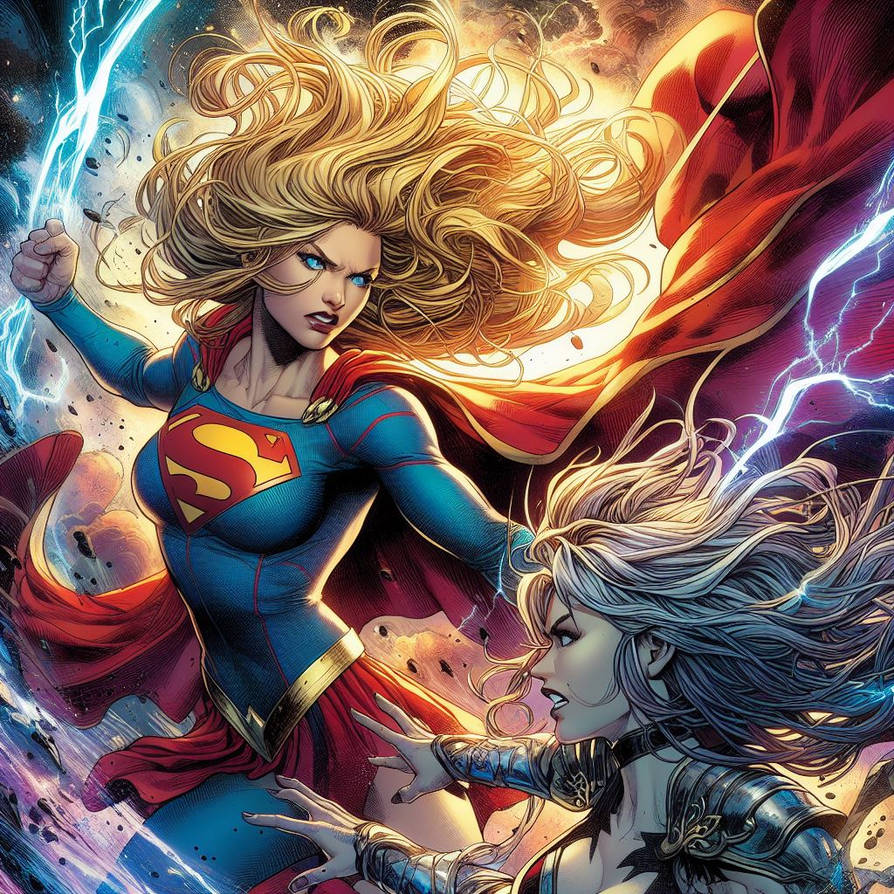 Supergirl Vs Maxima 9 By Lepantzeus On Deviantart