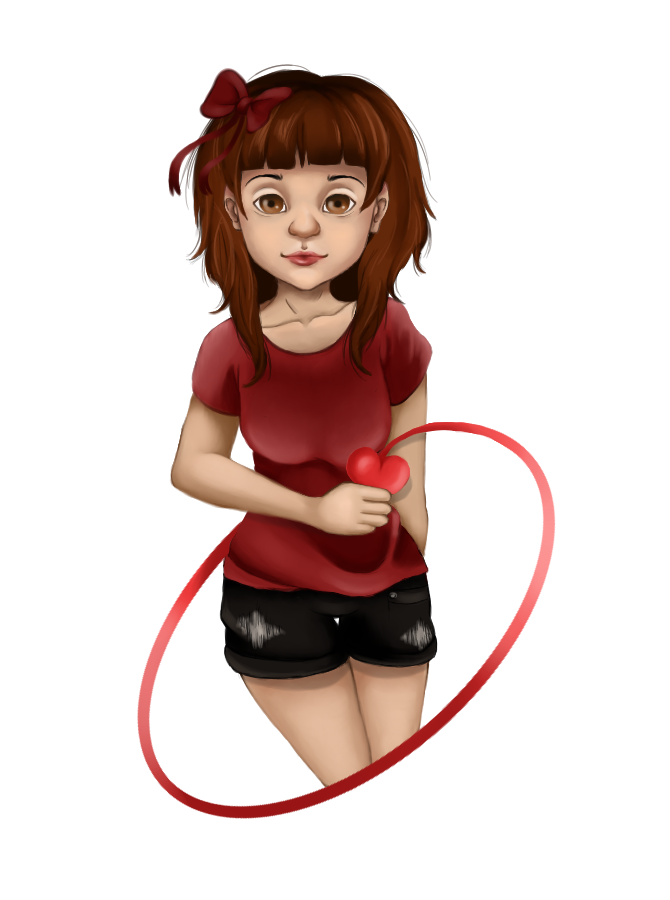 Demon Girl Commission By Bridgetlovejoy On Deviantart