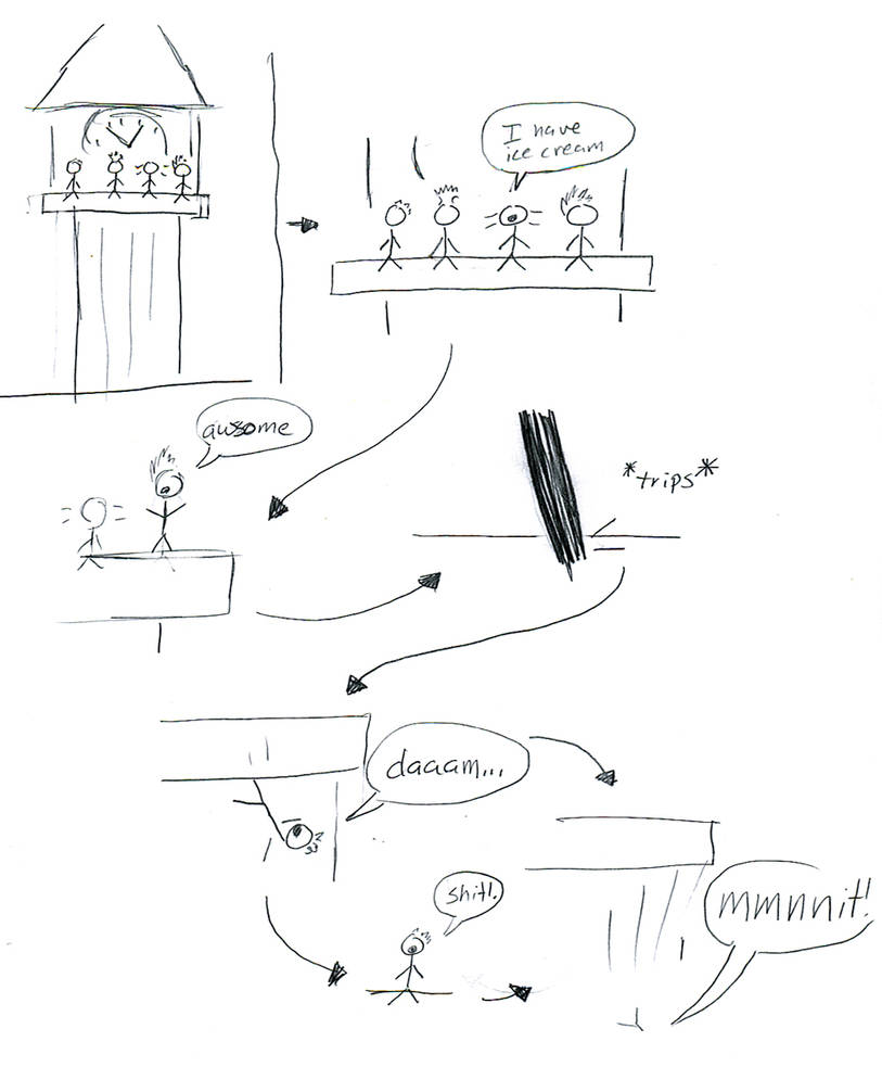 Falling - Comic .:Clipboard:. by OpalEye on DeviantArt